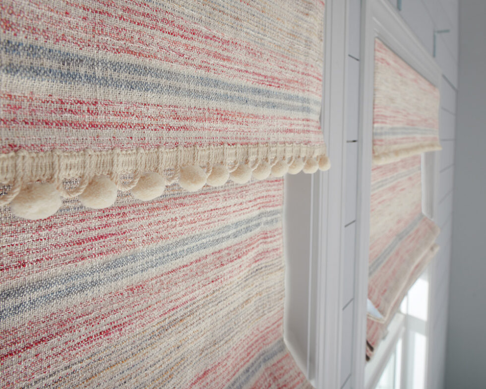 Custom Roman Shades - Made in the Shade